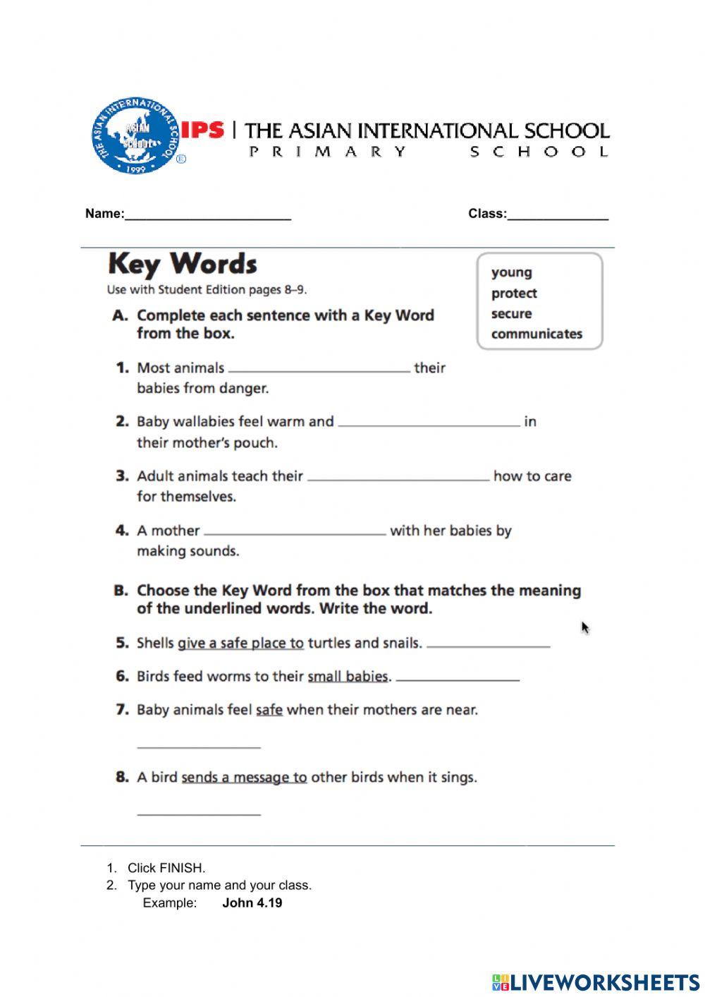English 4 Week 2 Workbook page 4 worksheet | Live Worksheets