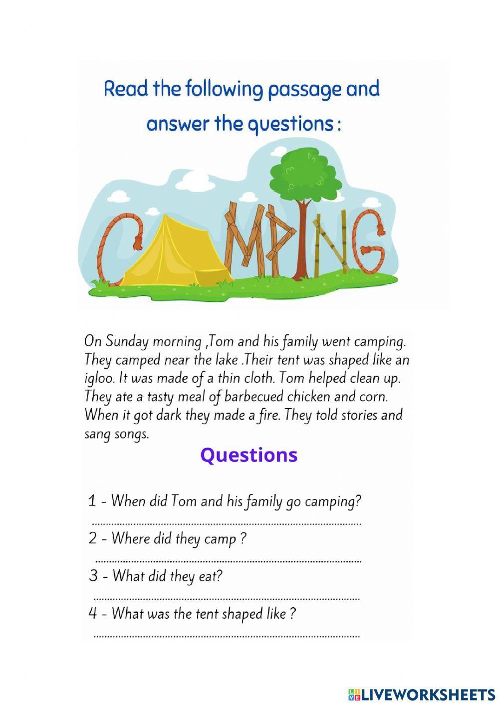 Reading Comprehension 1401737 | Sudishna Ganesh