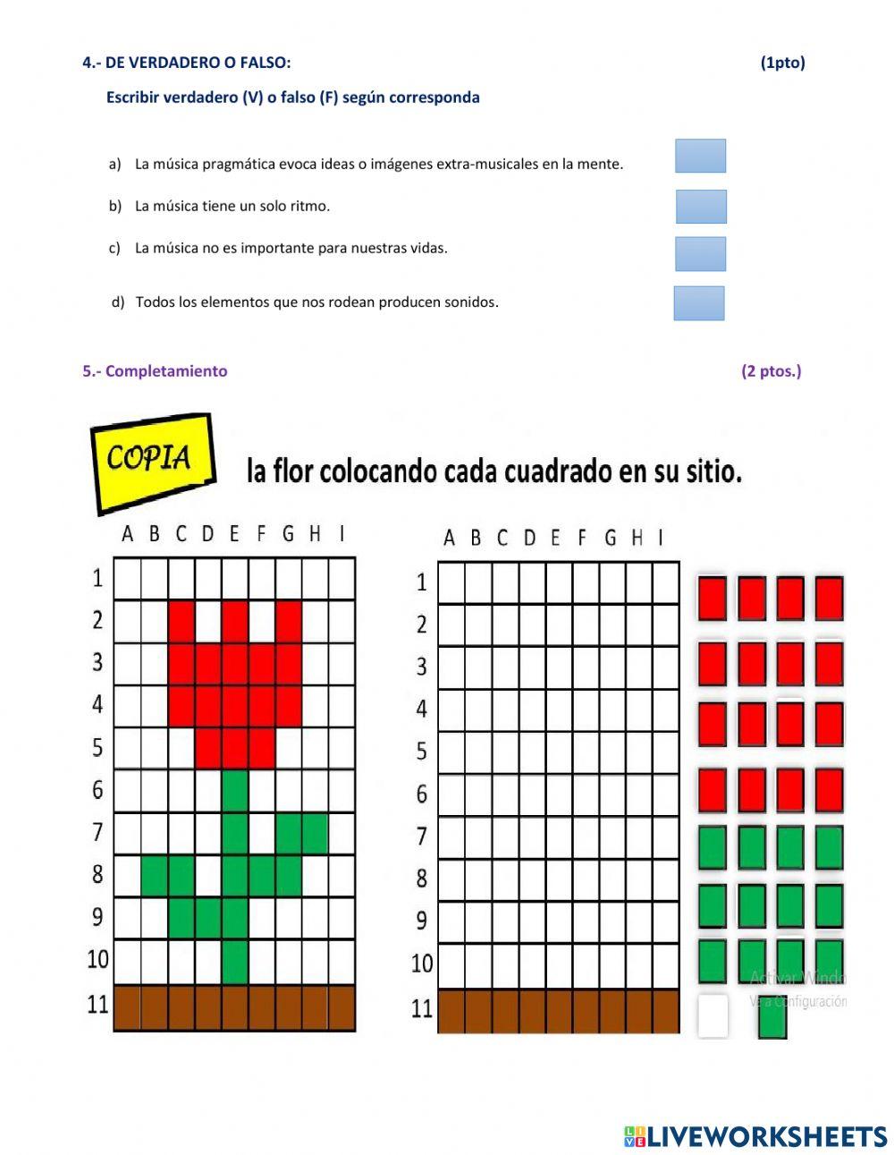 EXAMEN DE ECA SEXTO GRADO 3391243 | Gloria1975
