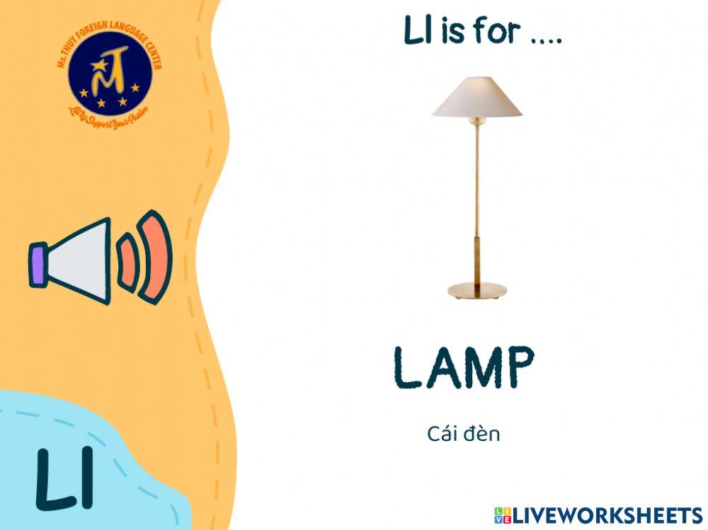 Letter Ll | Free Interactive Worksheets | 1402460