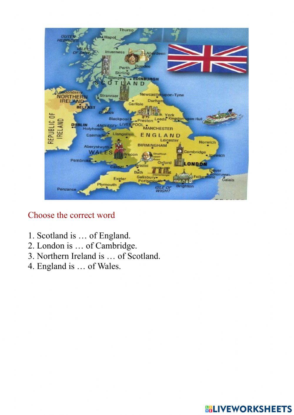 Cardinal points online exercise for | Live Worksheets