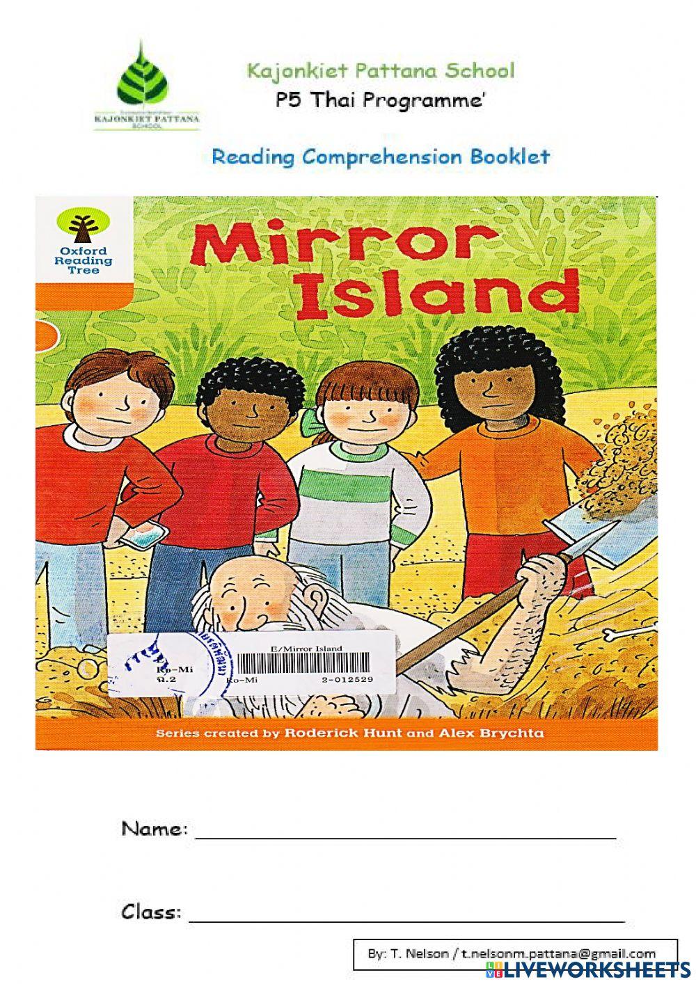 Mirror Island | Free Interactive Worksheets | 1405231