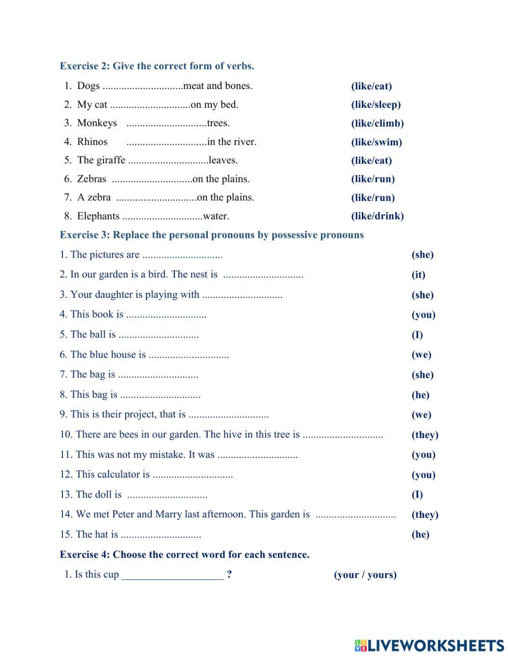Sheet unit 2 ls 3 gr 6 worksheet | Live Worksheets