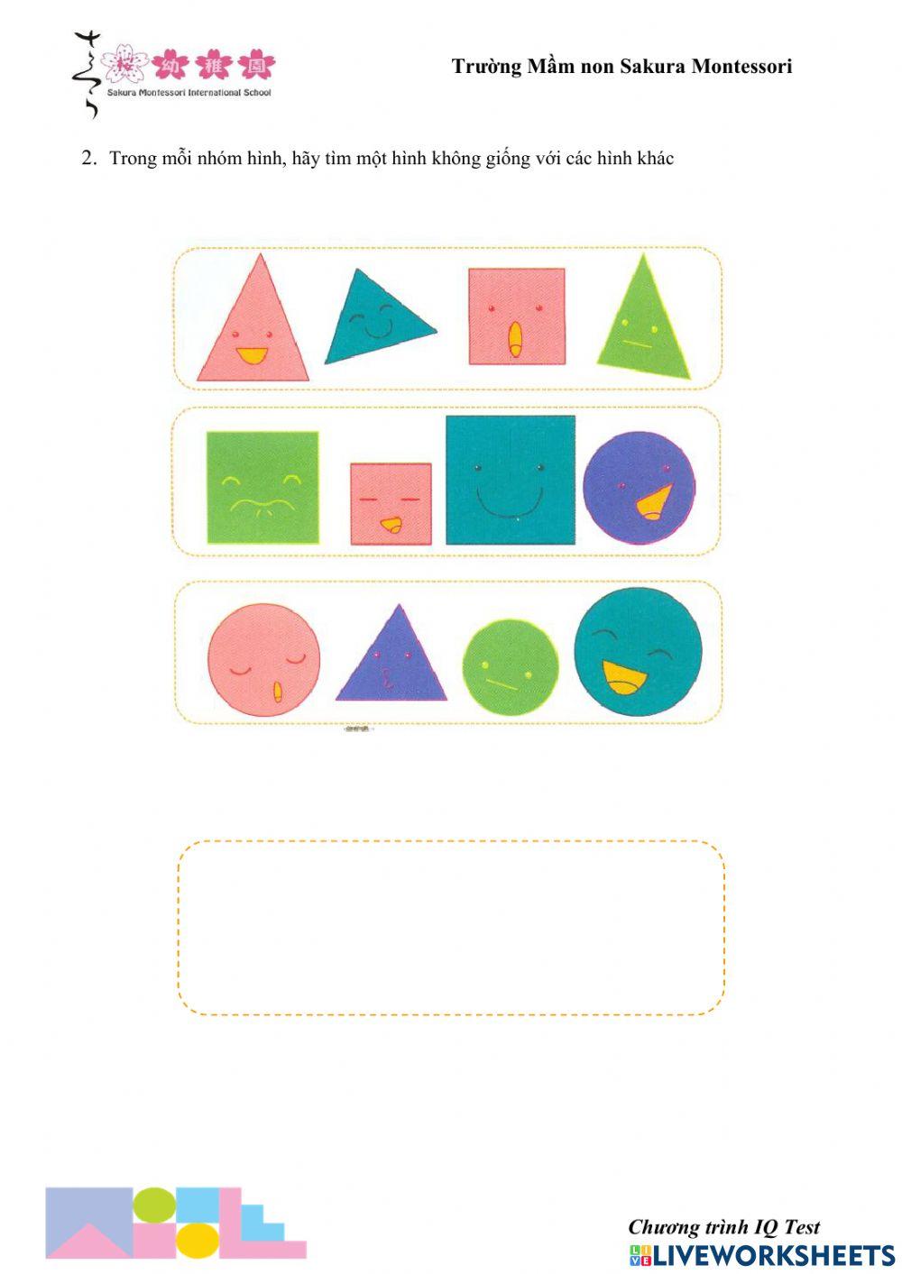 IQ test online exercise for | Live Worksheets