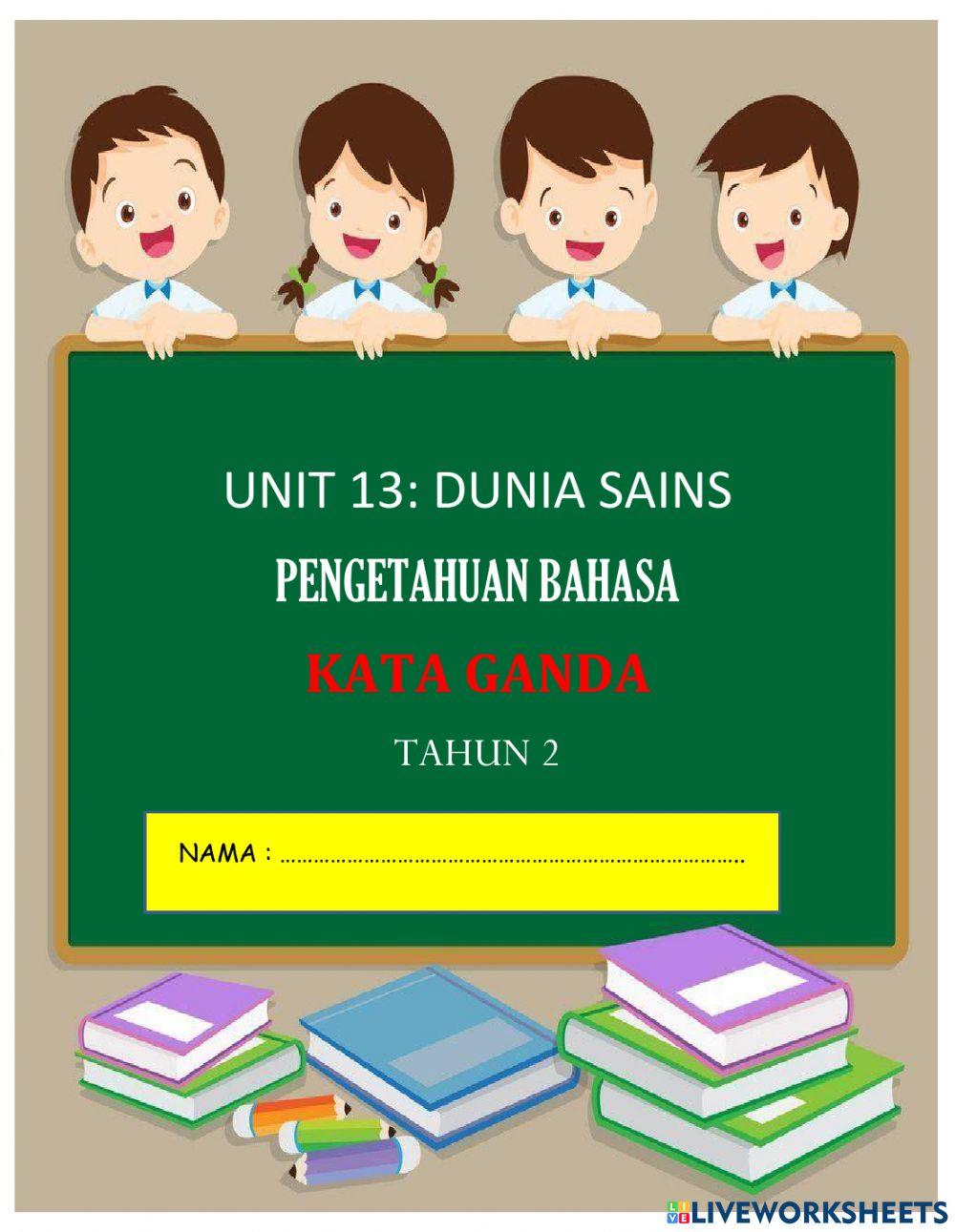 Unit 13: Dunia Sains worksheet | Live Worksheets