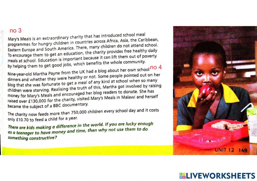 1407473 | Kids with a conscience | Cozaine