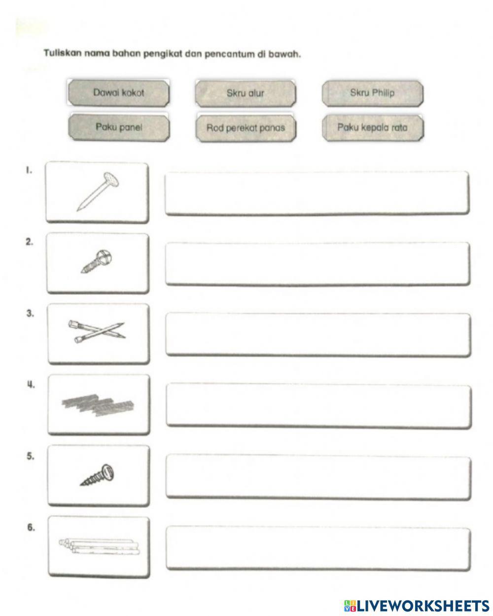 Latihan RBT Tah… | Free Interactive Worksheets | 1408702