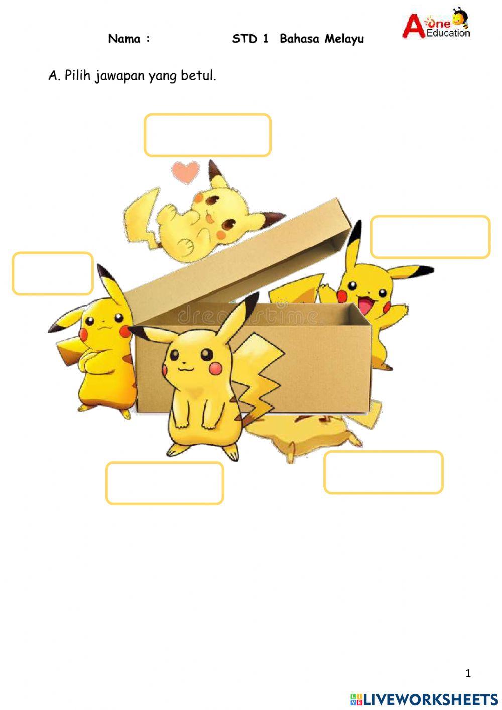 Std 1 BM Sept W3 worksheet | Live Worksheets