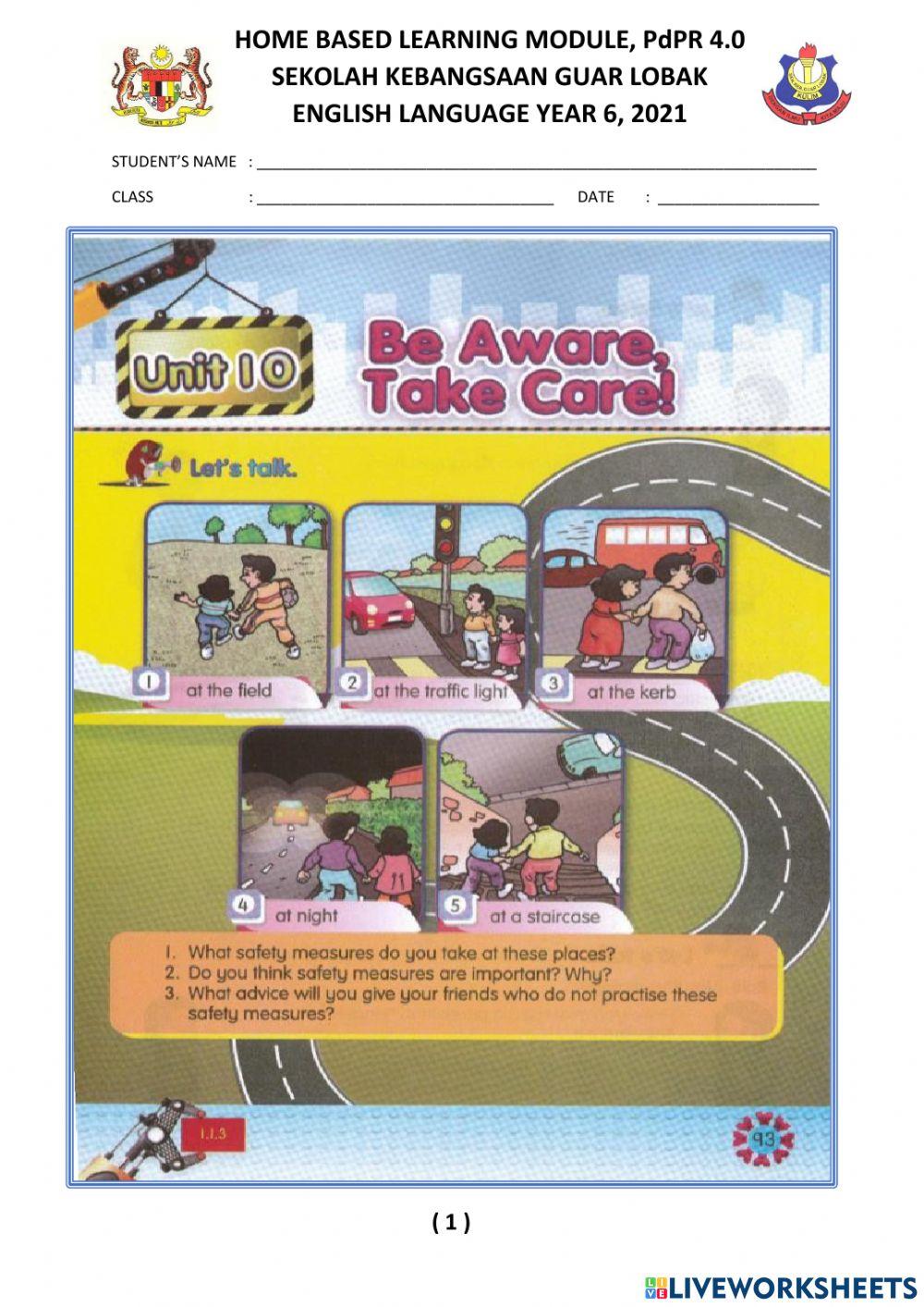 YEAR 6, UNIT 10… | Free Interactive Worksheets | 6718020