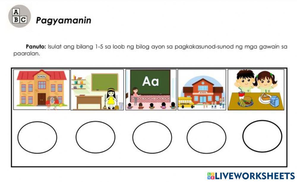 Ako ay May Tuntunin at Gawain | Maria Andrea D Jacob