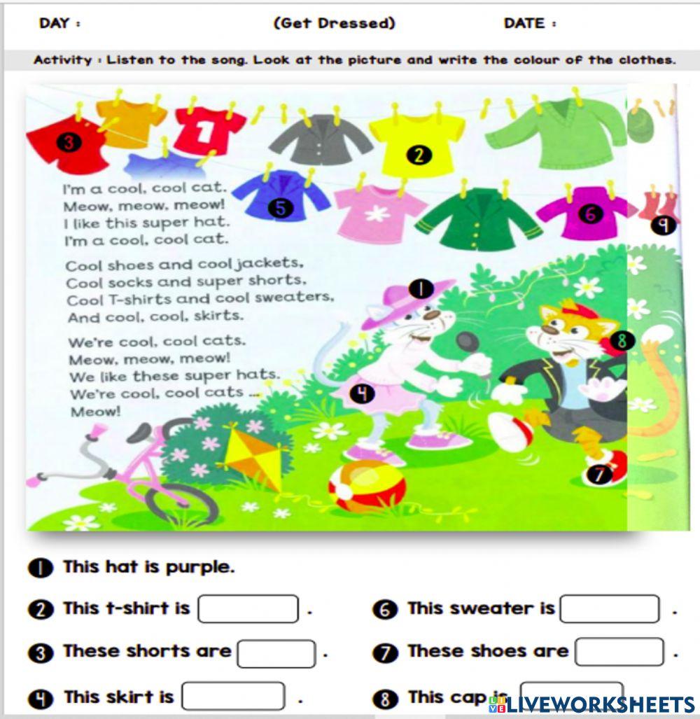 English Year 2 online pdf worksheet | Live Worksheets
