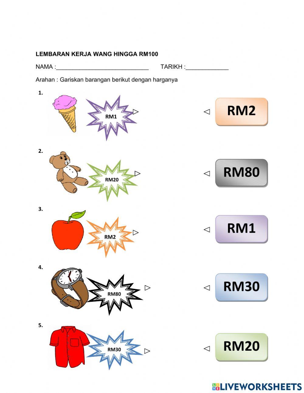 Matematik online exercise for 5 | Live Worksheets
