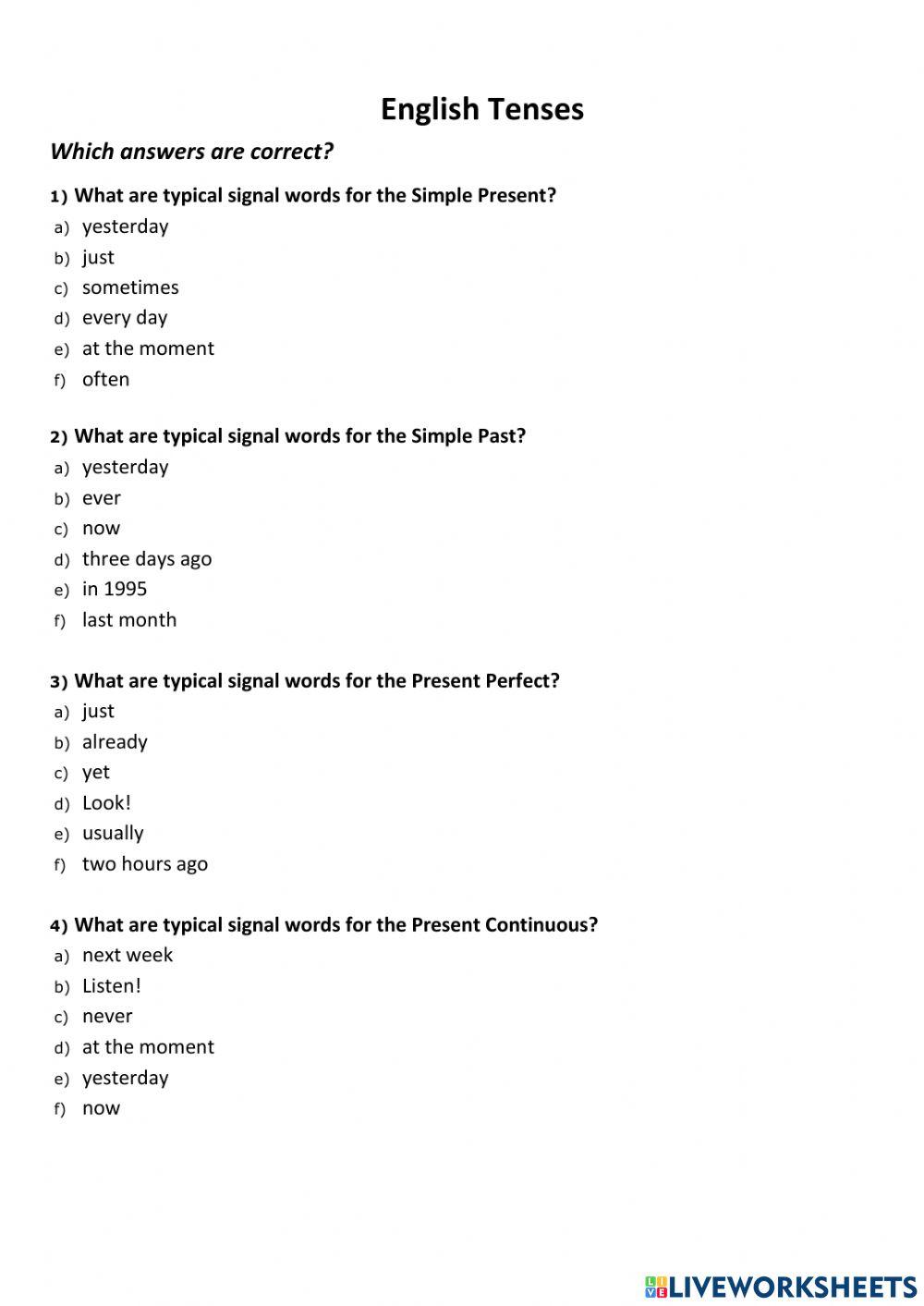1412214 | Tenses test | valentinagrosselli