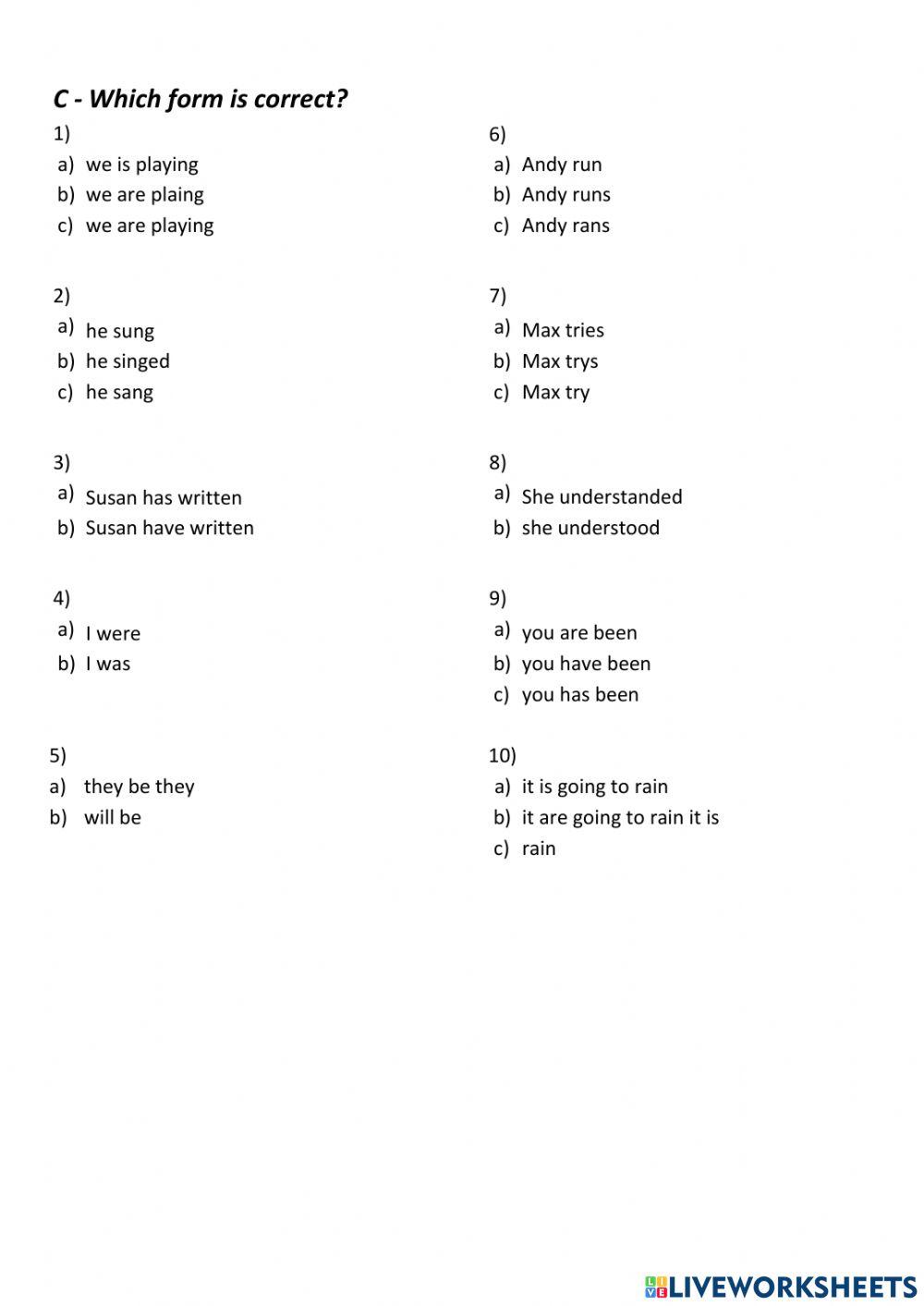 1412214 | Tenses test | valentinagrosselli