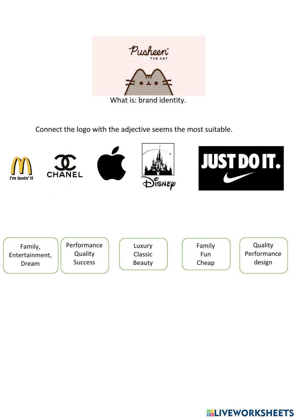 Brand: express yourself worksheet | Live Worksheets