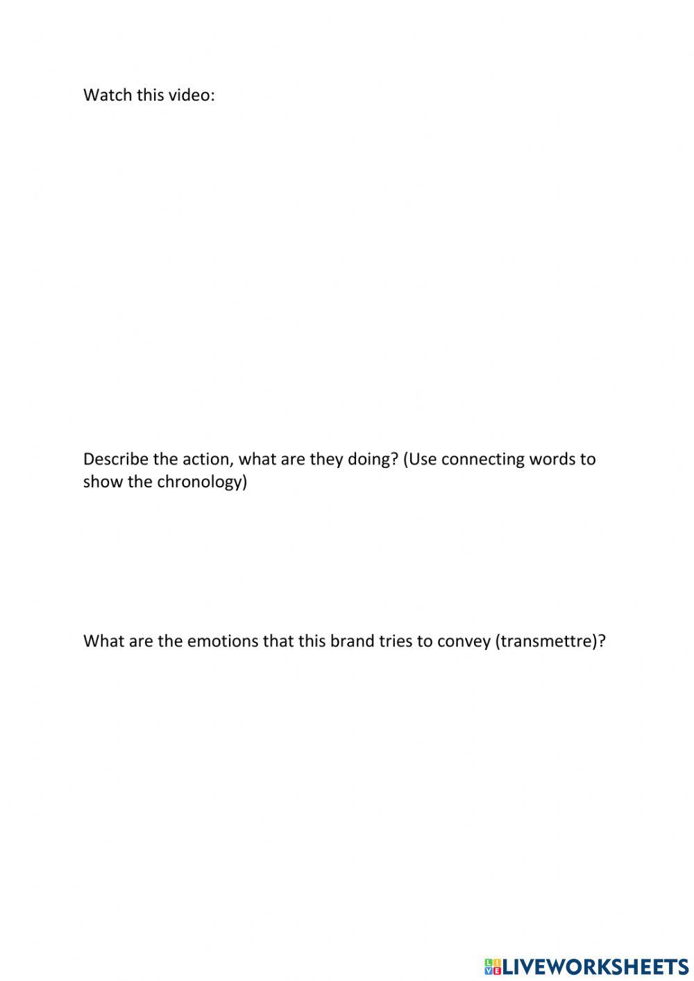 Brand: express yourself worksheet | Live Worksheets