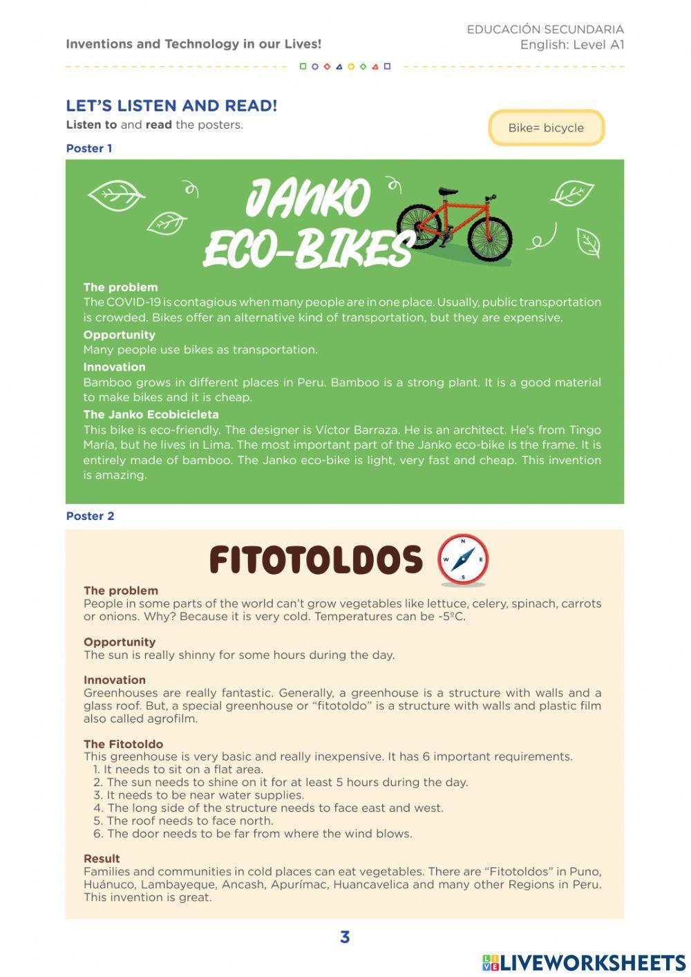 English - a1 worksheet | Live Worksheets