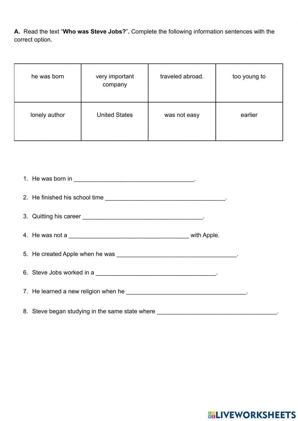 Observation -2 - II Semester 11th worksheet | Live Worksheets