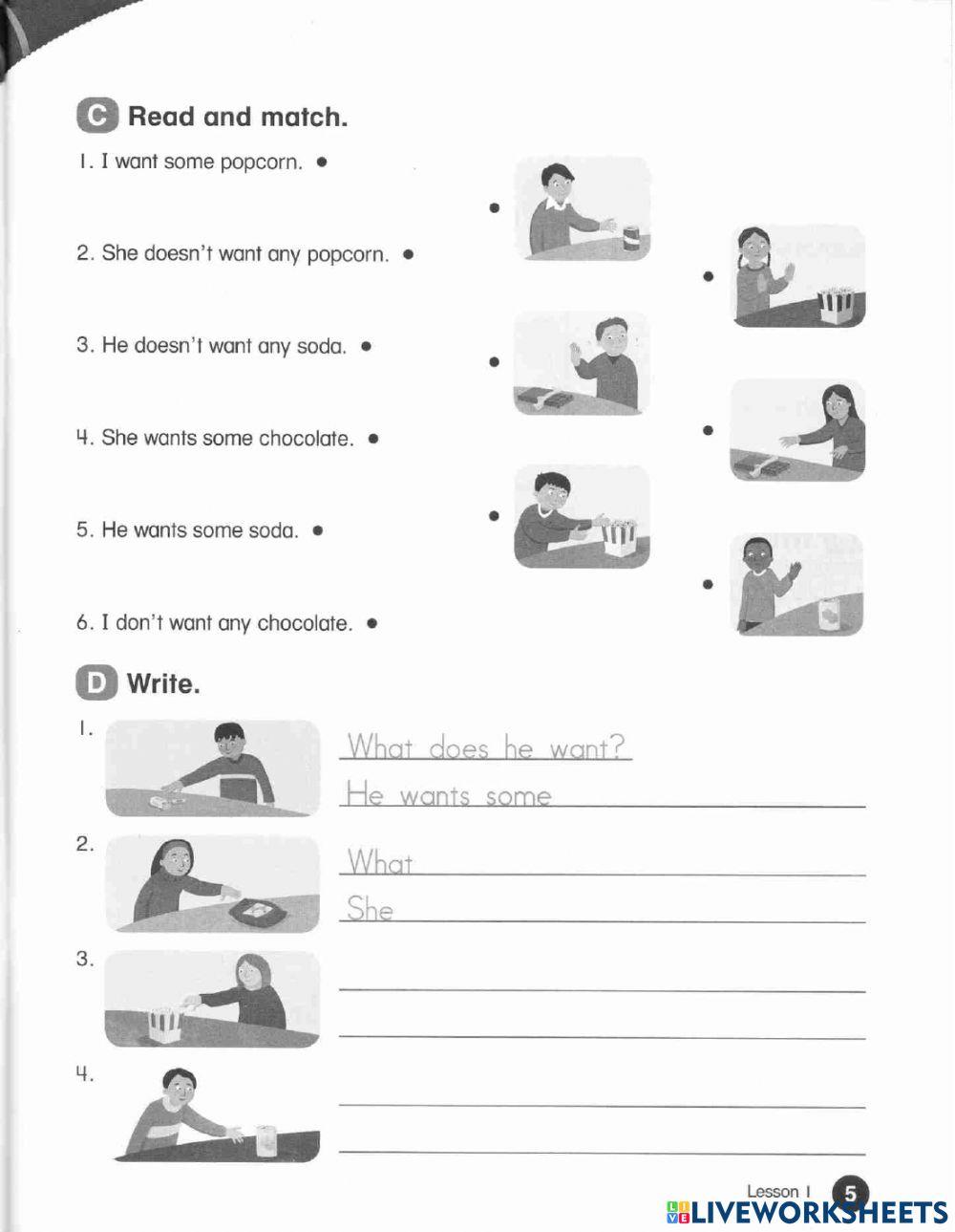 UP 3-UNIT 1-LESSON 1 online exercise for | Live Worksheets