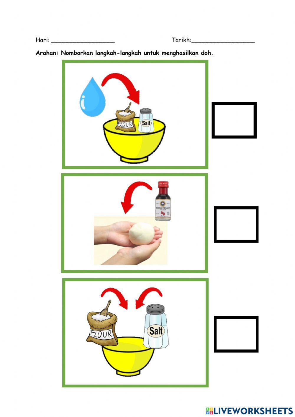 Binaan model(doh) worksheet | Live Worksheets