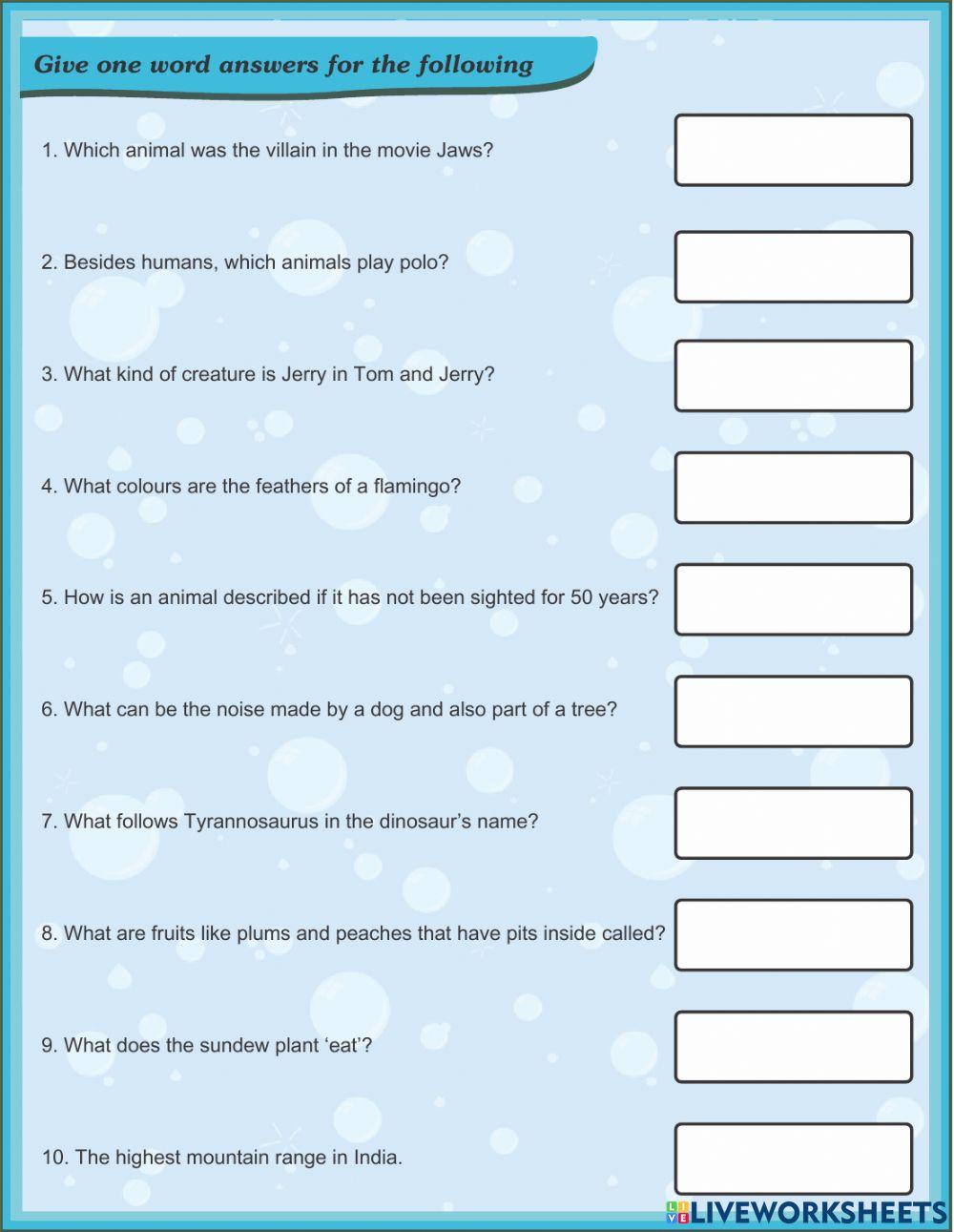 GK 3RD CLASS QUESTION PAPER 6701528 | TheQuestolympiad