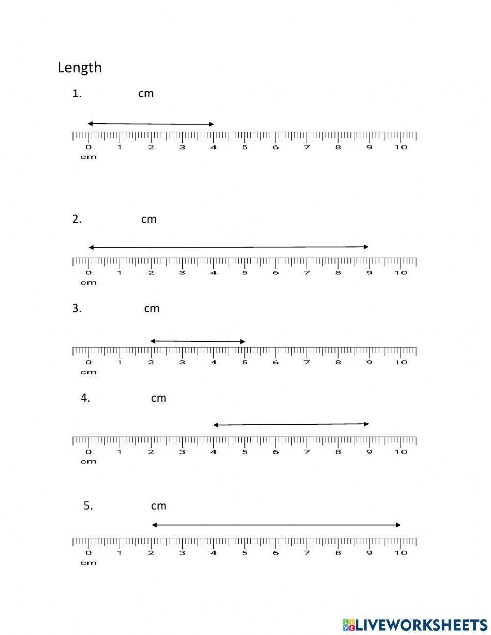 Length Free Interactive Worksheets 1414735 Length Free Interactive Worksheets 1414735