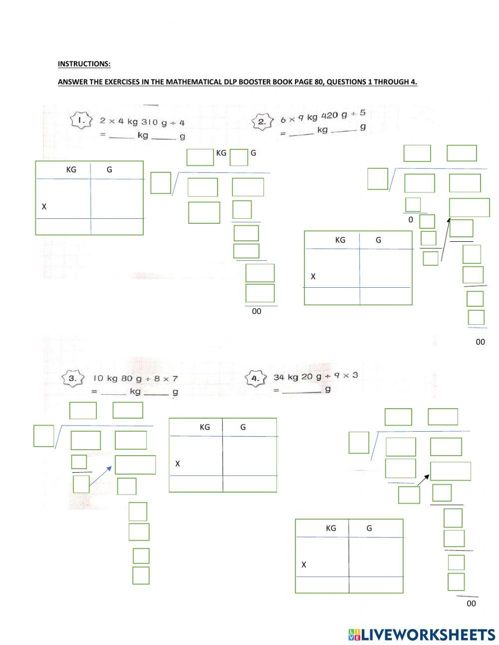 Measurement | dgzai77 | Live Worksheets
