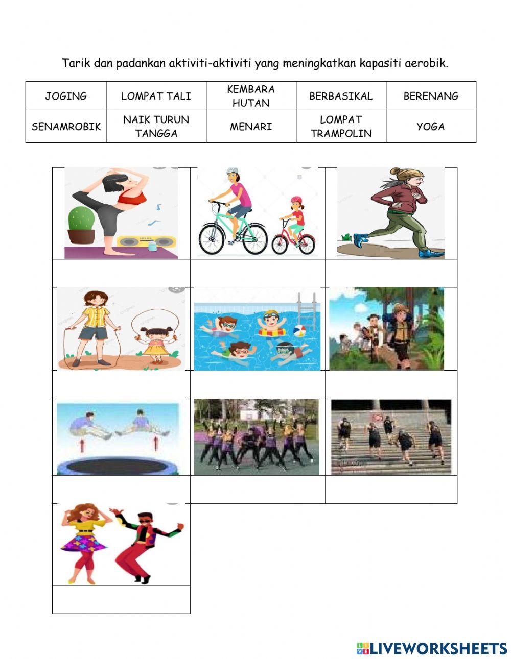 Jenis Sukan activity | Live Worksheets