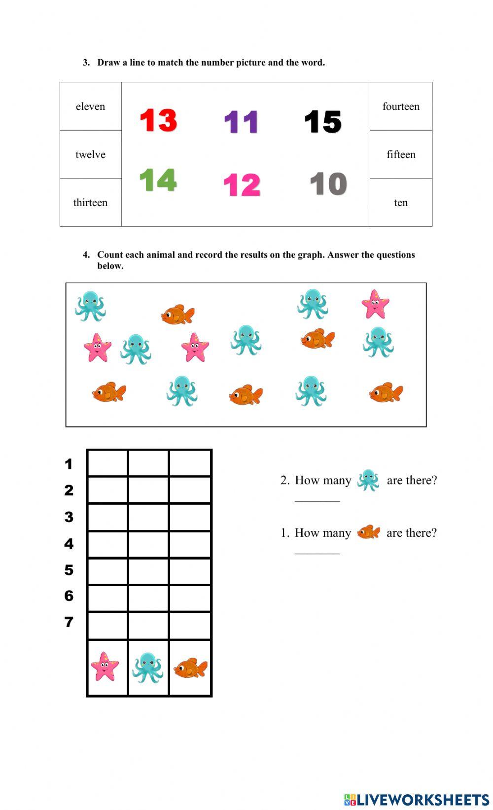Math first grade exam 1415658 | Paola Mendoza Aguilar