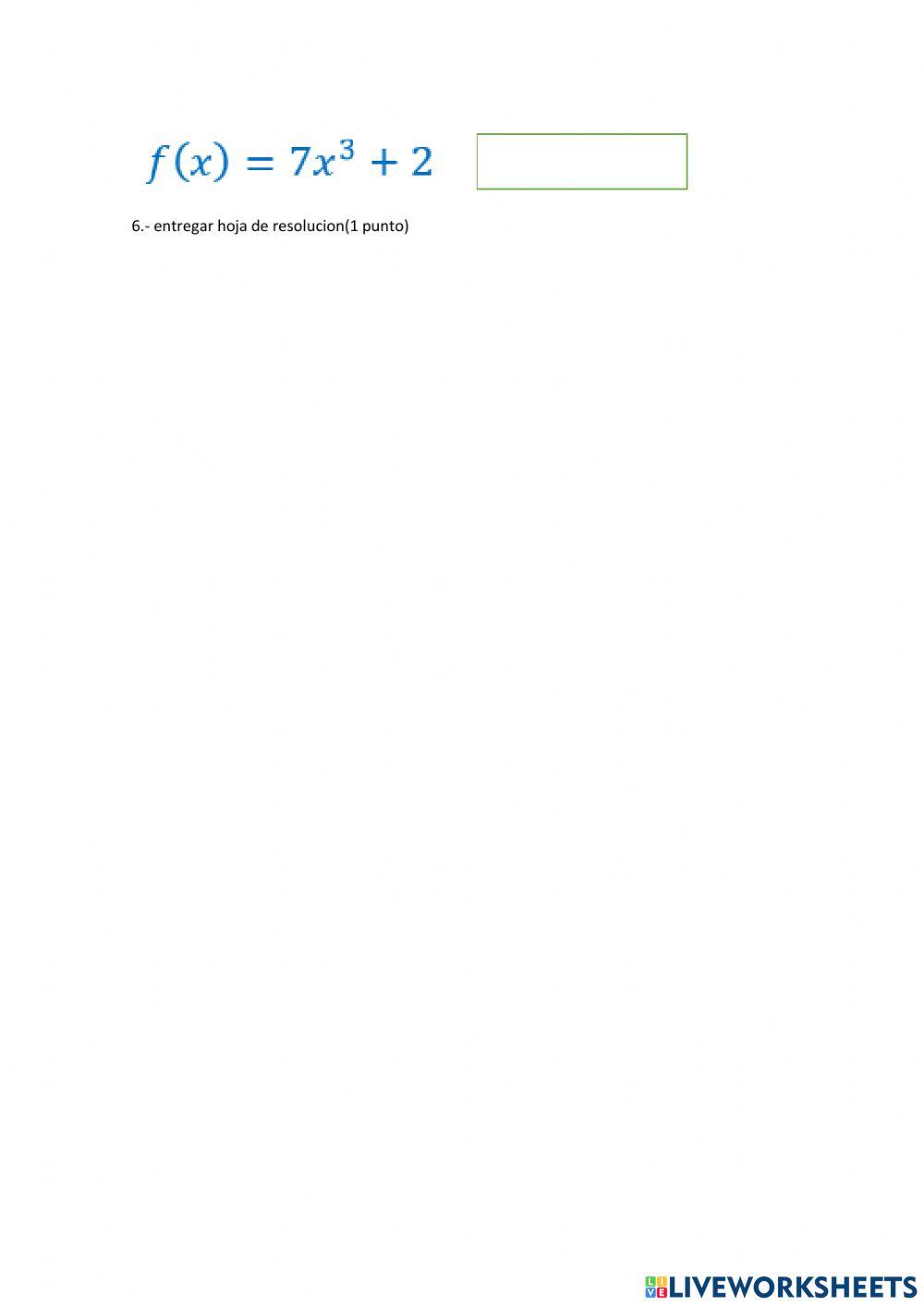 Examen 10mo worksheet | Live Worksheets