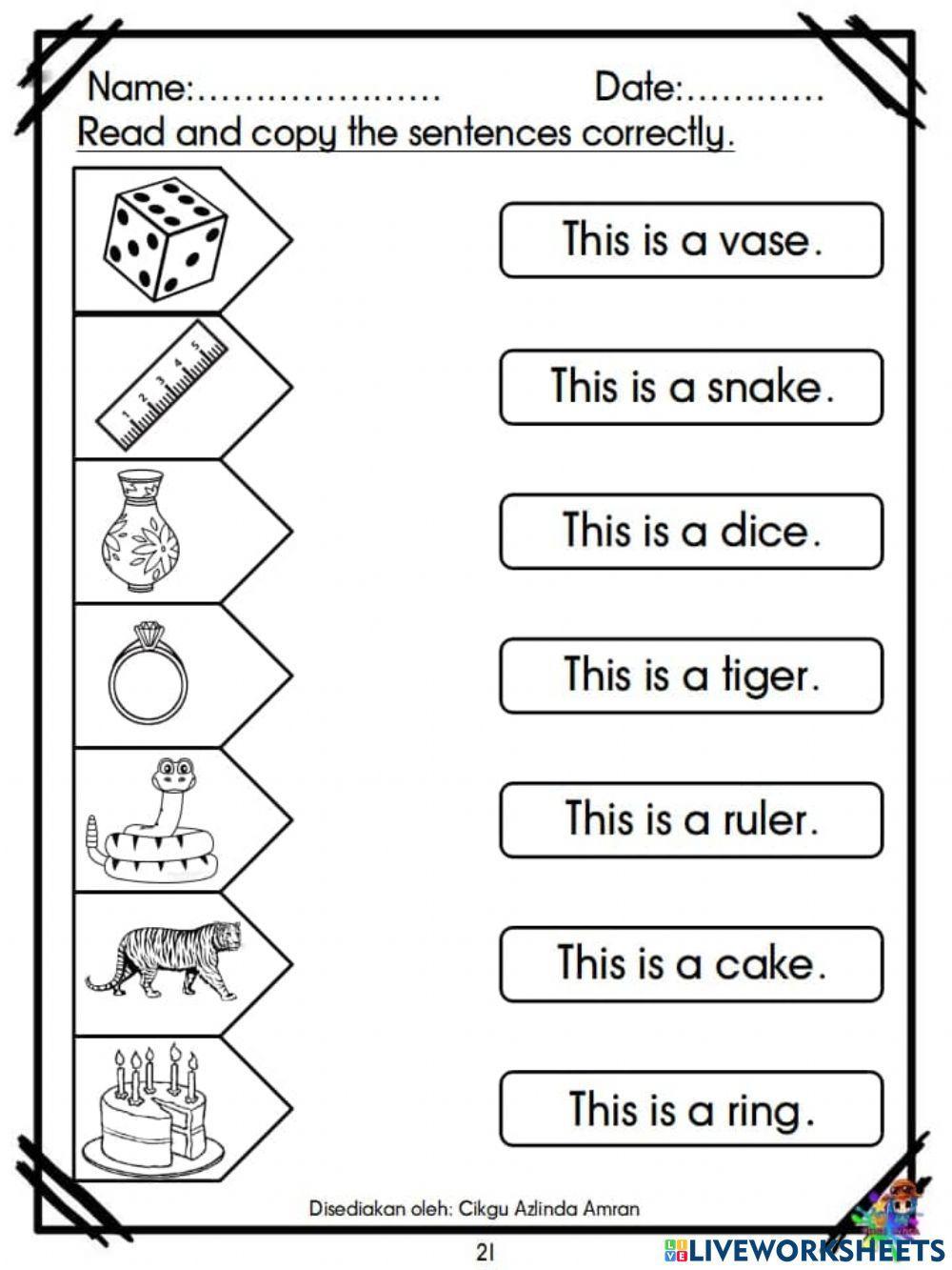 Reading 1416848 | Najiha_nor | LiveWorksheets