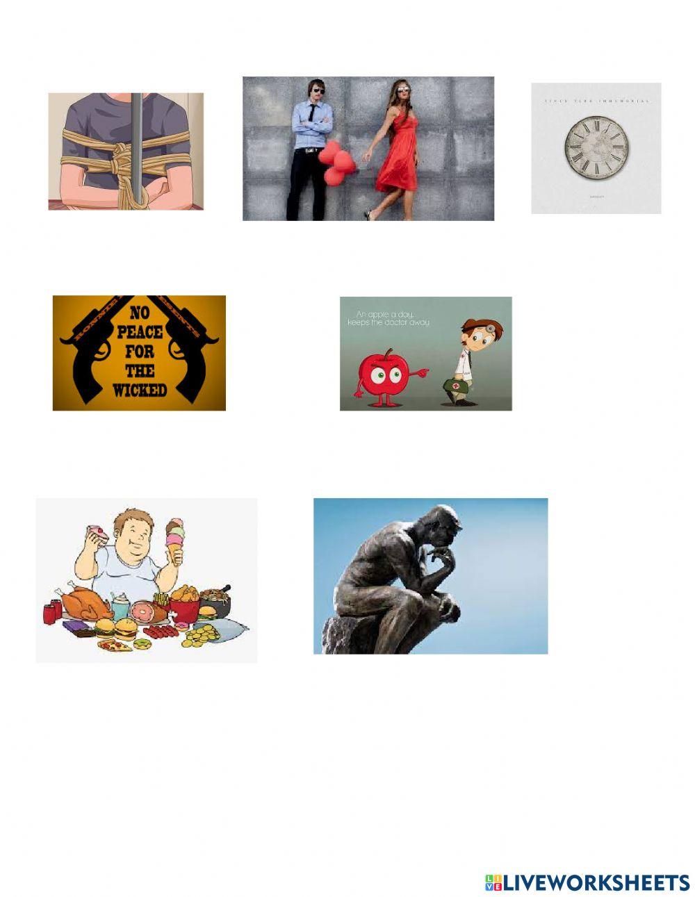 Idioms2 interactive worksheet | Live Worksheets