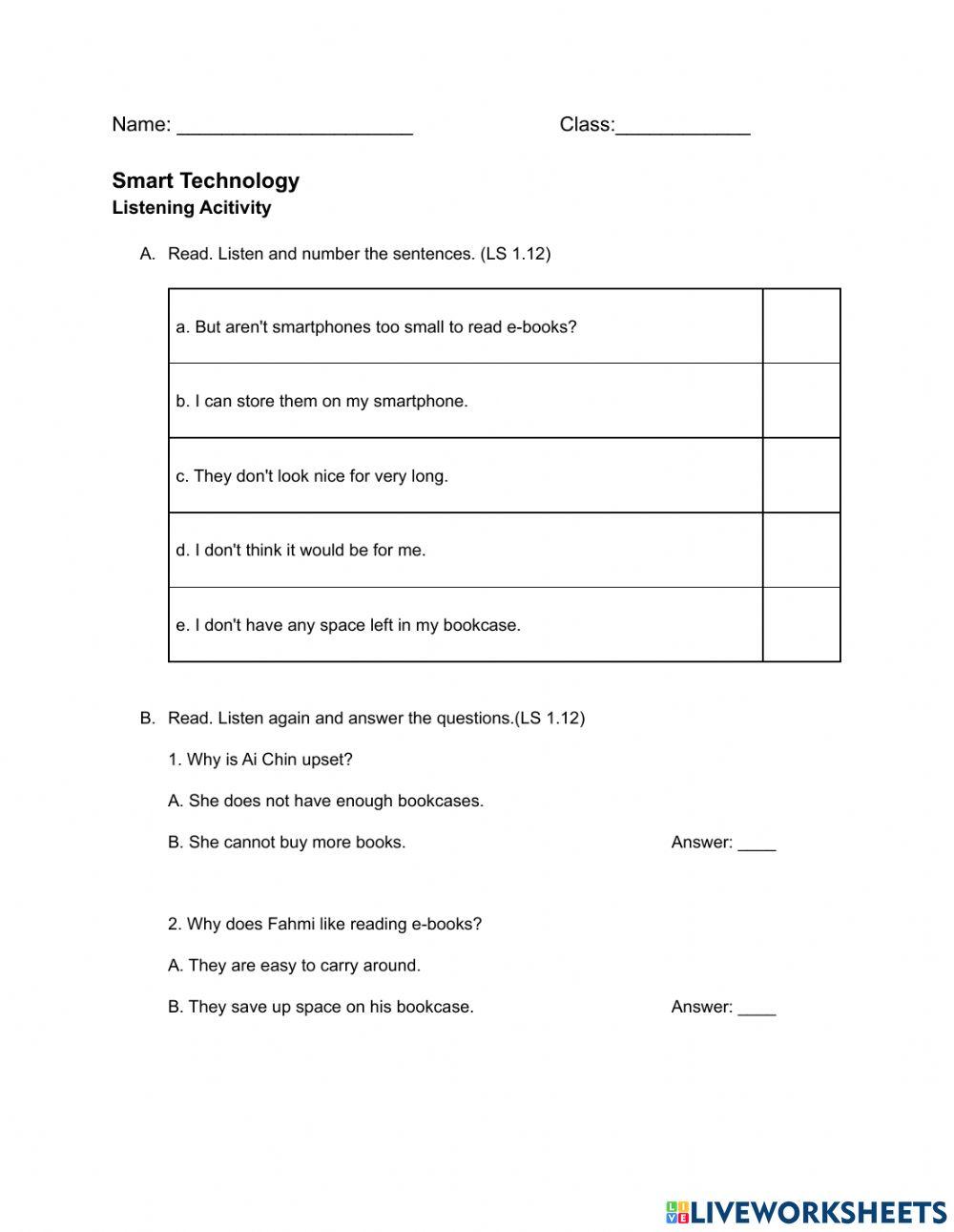 Science & Technology 1417182 | mazlinm | Live Worksheets