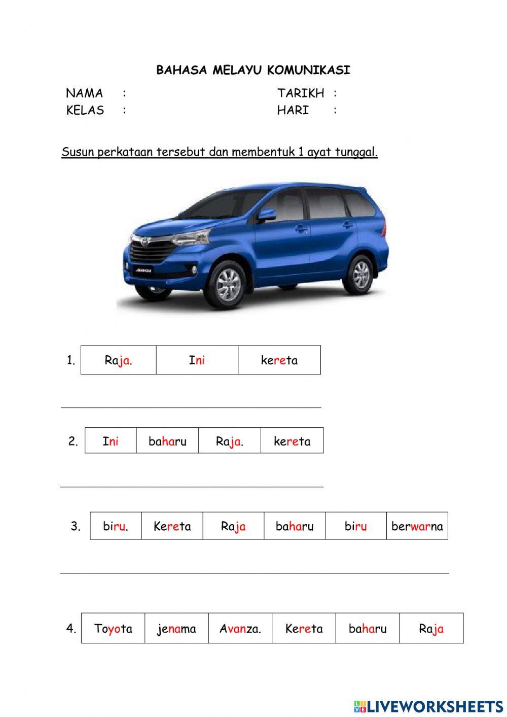 Modul Bacaan worksheet | Live Worksheets