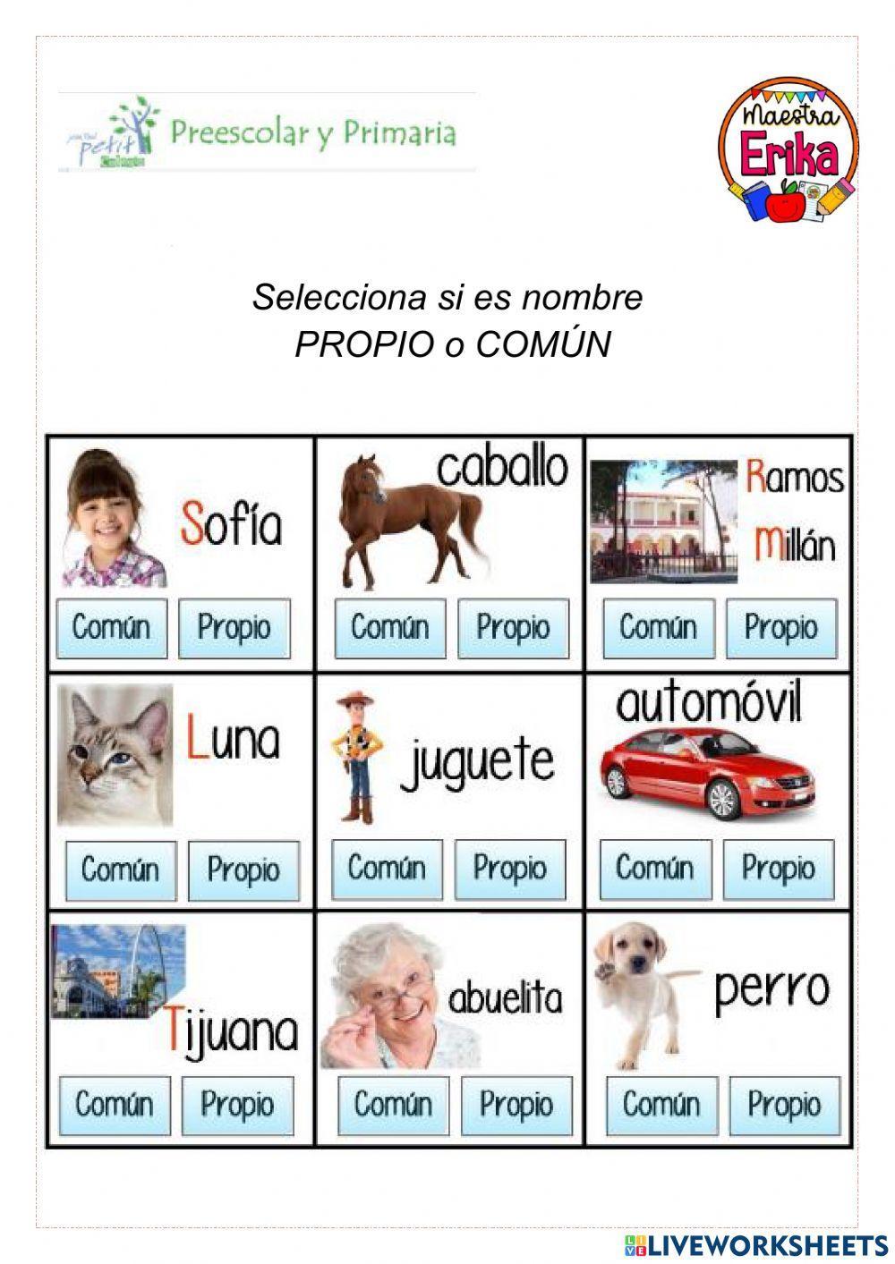 Lista De Nombres Propios