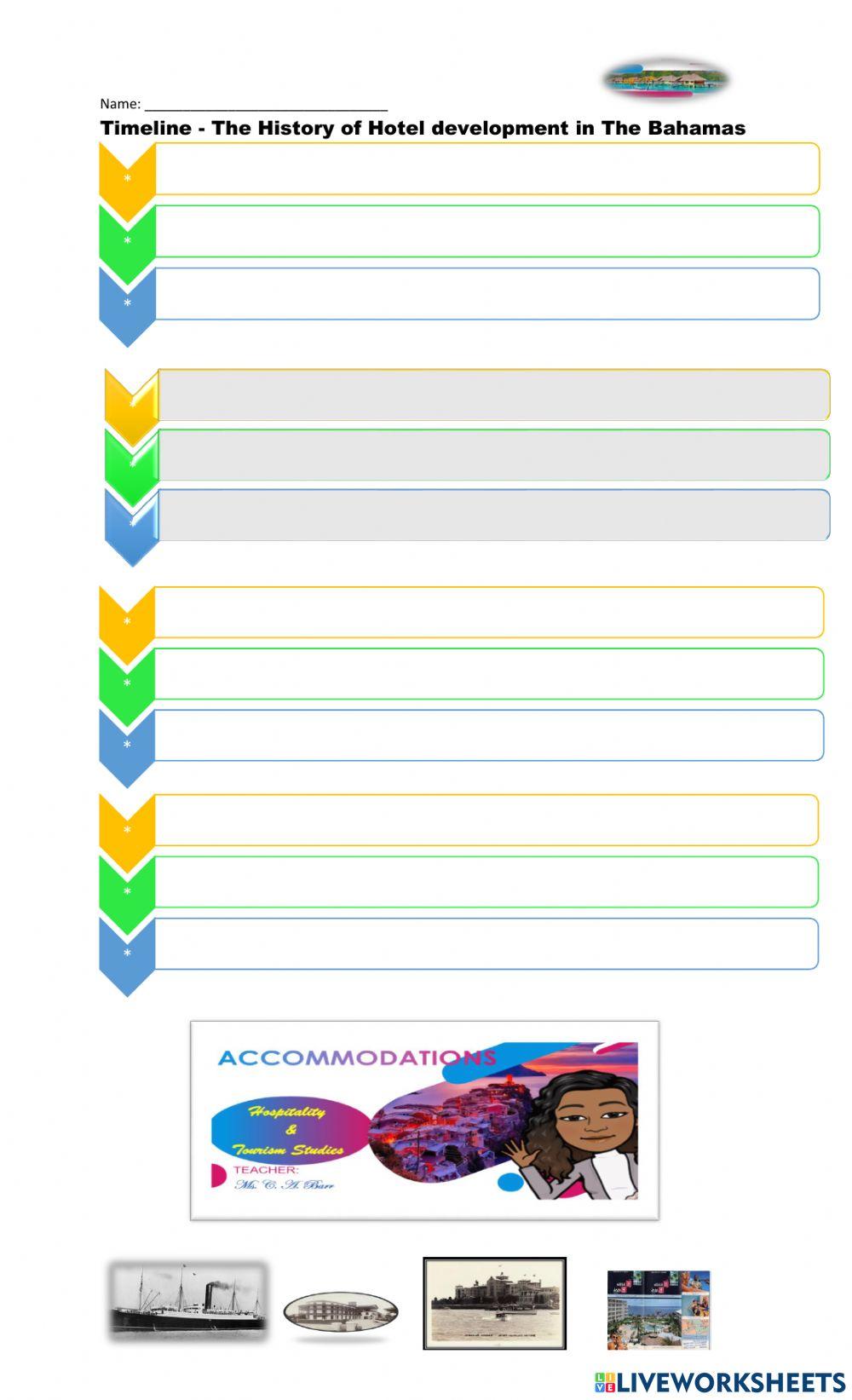 Accommodations interactive worksheet | Live Worksheets