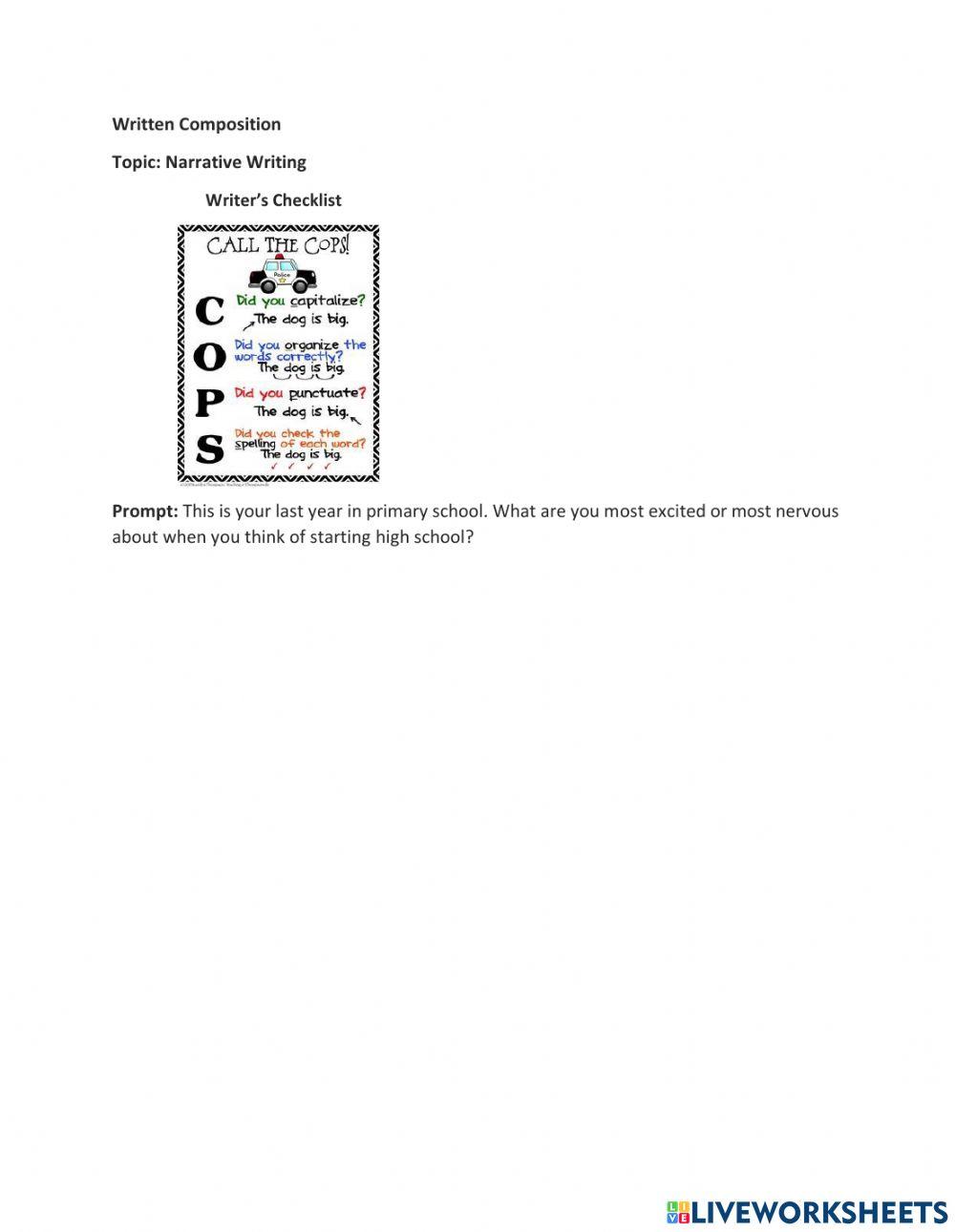 1420033 | Written Composition | RoniqueCurry