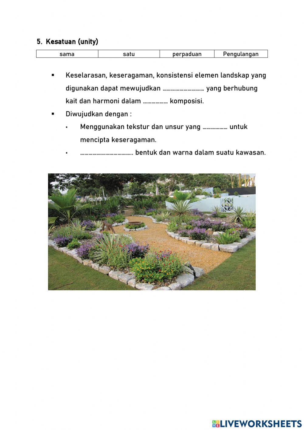 Tugasan Landskap interactive activity for T4 | Live Worksheets