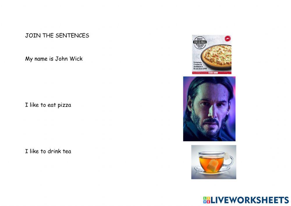 JOIN THE SENTEN… | Free Interactive Worksheets | 3400568