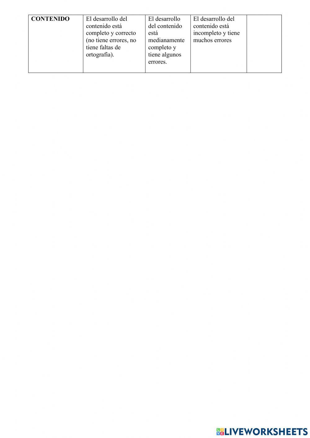 cubo cuadrado worksheet | Live Worksheets