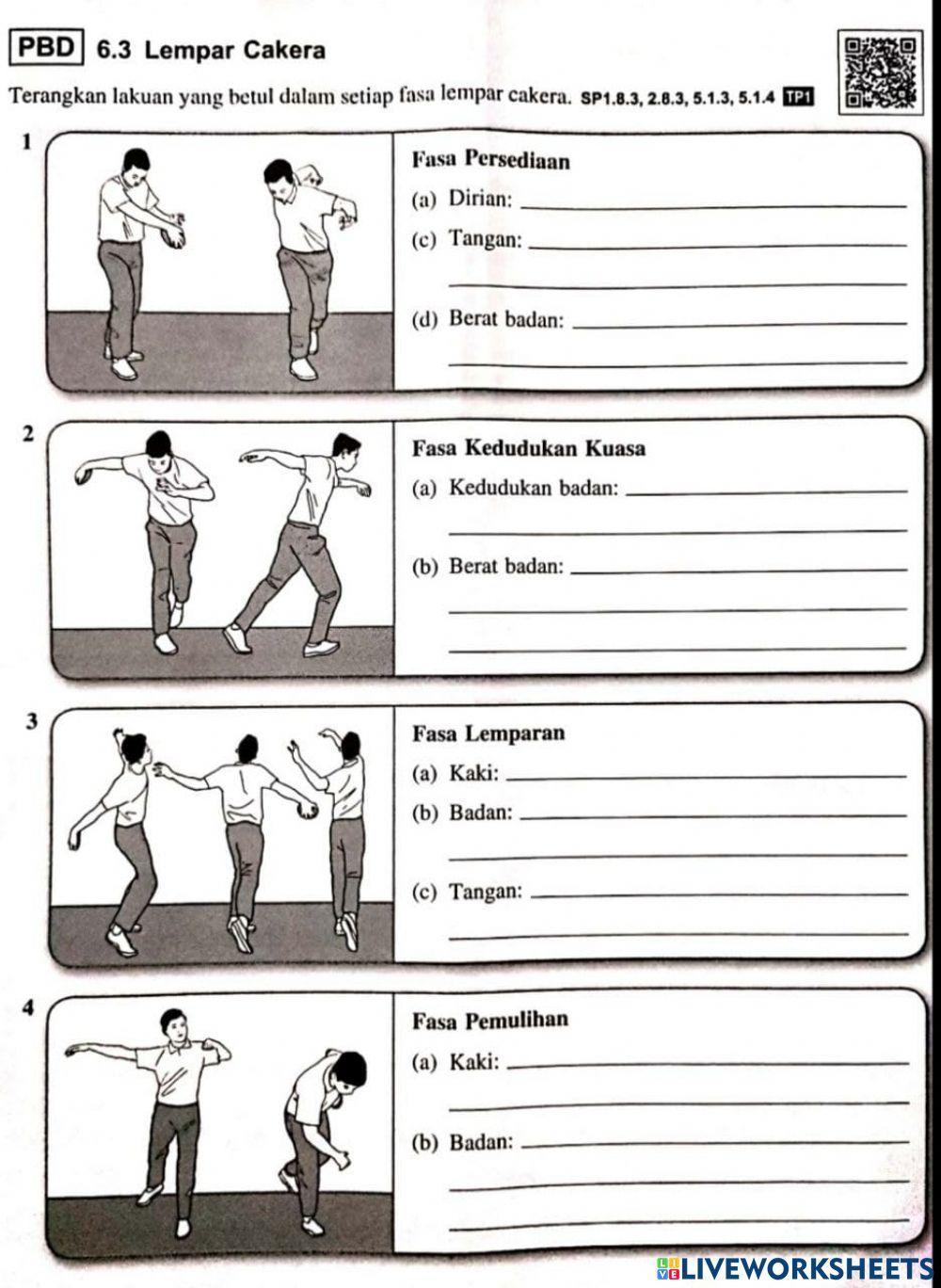 LEMPAR CAKERA | Free Interactive Worksheets | 1421113