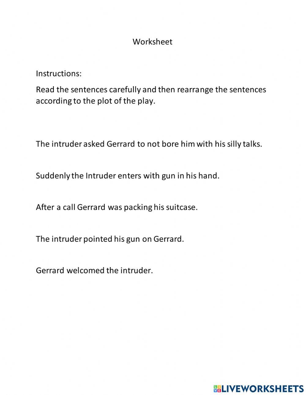 Ghfhgf worksheet | Live Worksheets