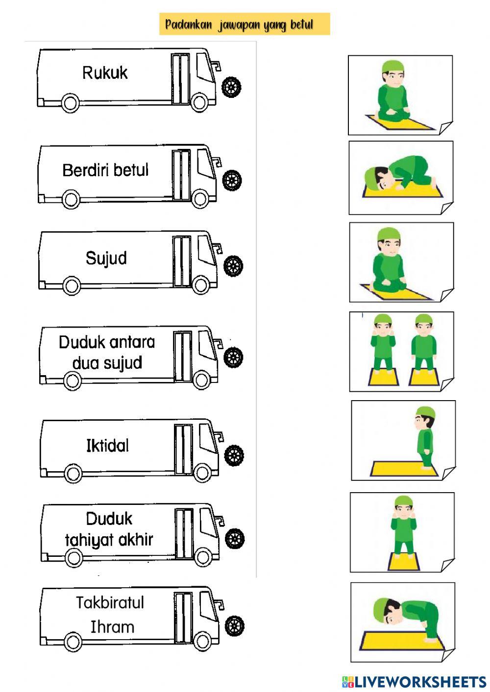 Solat interactive worksheet for 6 | Live Worksheets