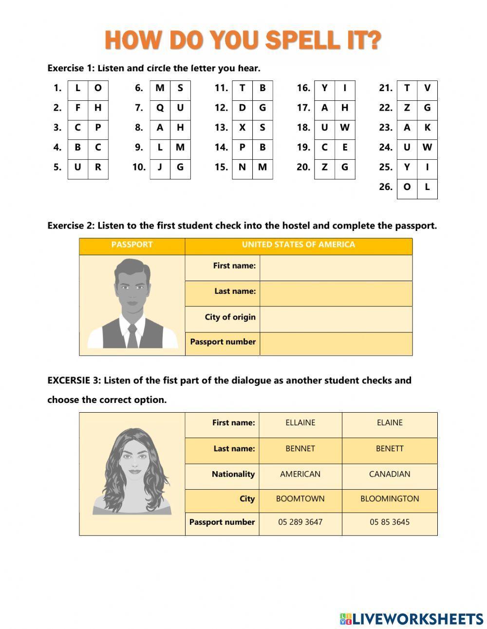Alphabet | Free Interactive Worksheets | 1422633