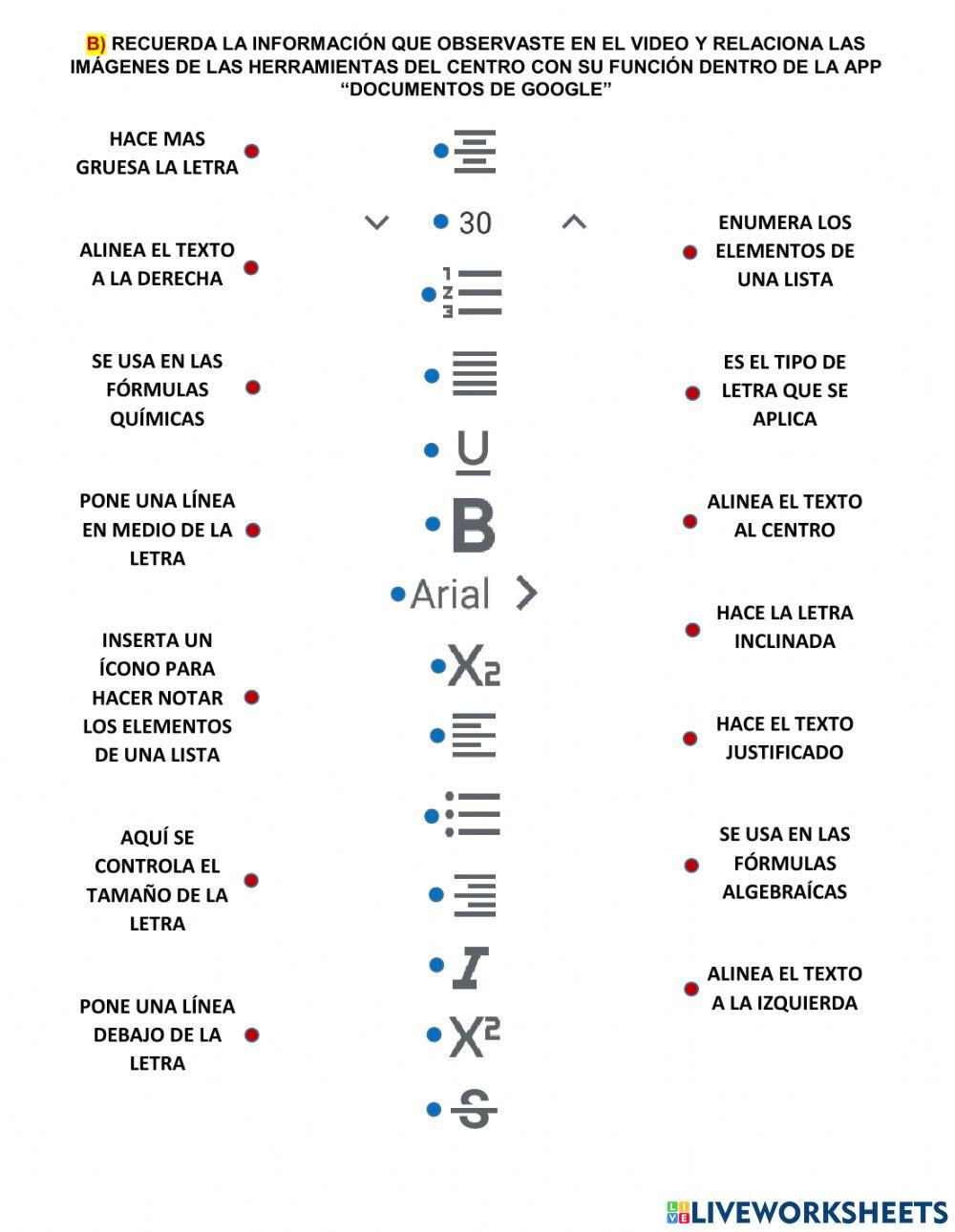 Documentos de G… | Free Interactive Worksheets | 1422656