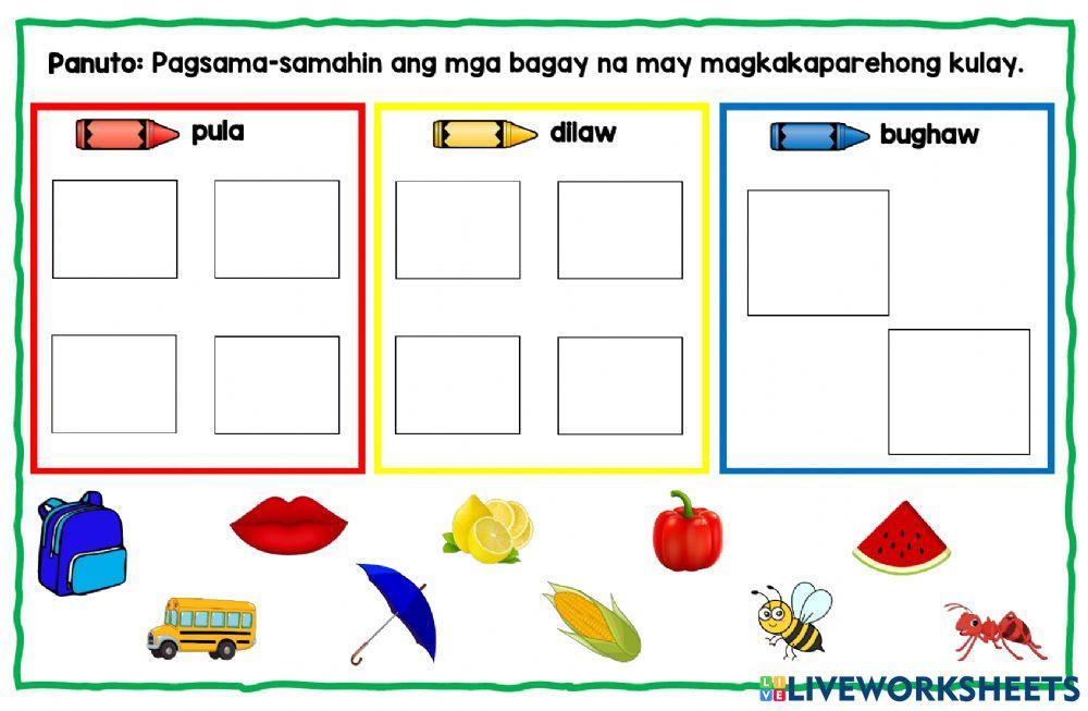 Q1-Week 2-Day 3 | TeacherCathy12 | Live Worksheets