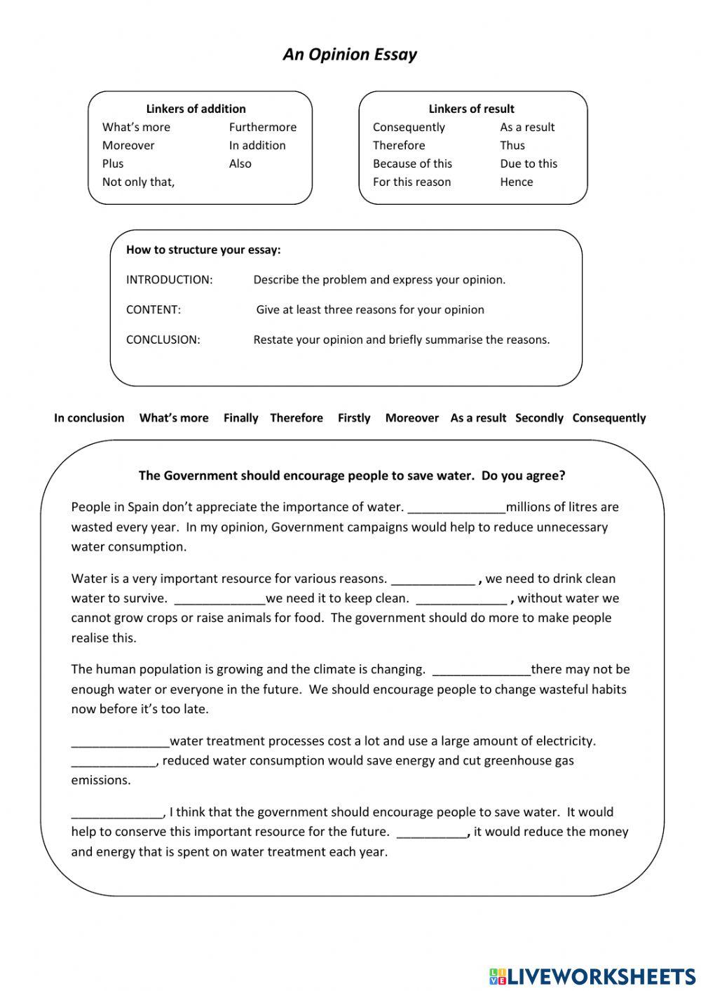 5173761 | ESSAY | MARISOL MEZA MARTINEZ | LiveWorksheets