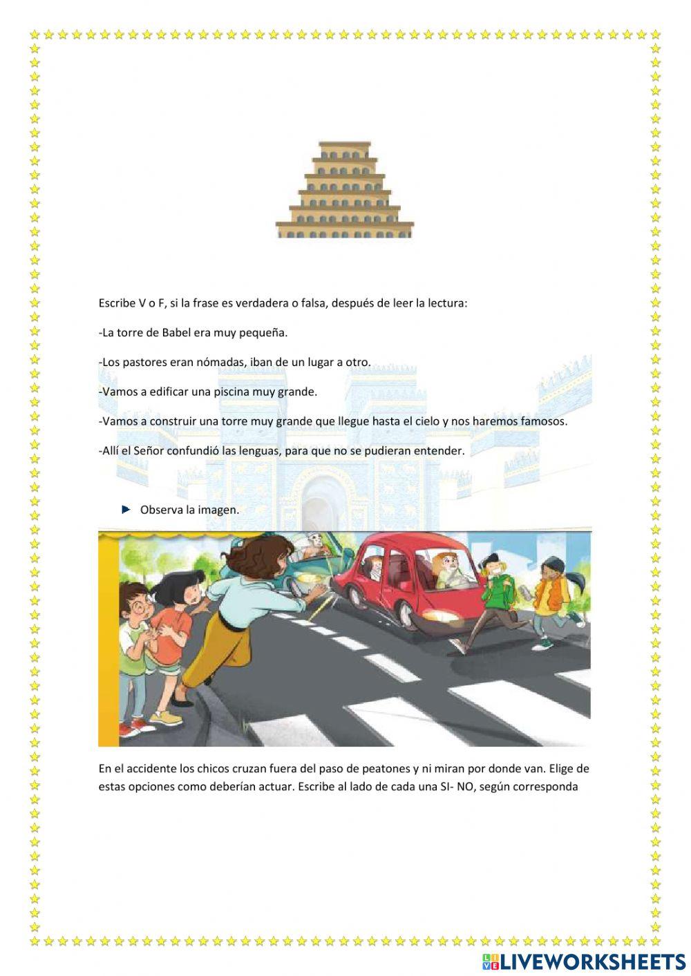 UD 1, A VECES NOS EQUIVOCAMOS (Ed.SM) worksheet | Live Worksheets