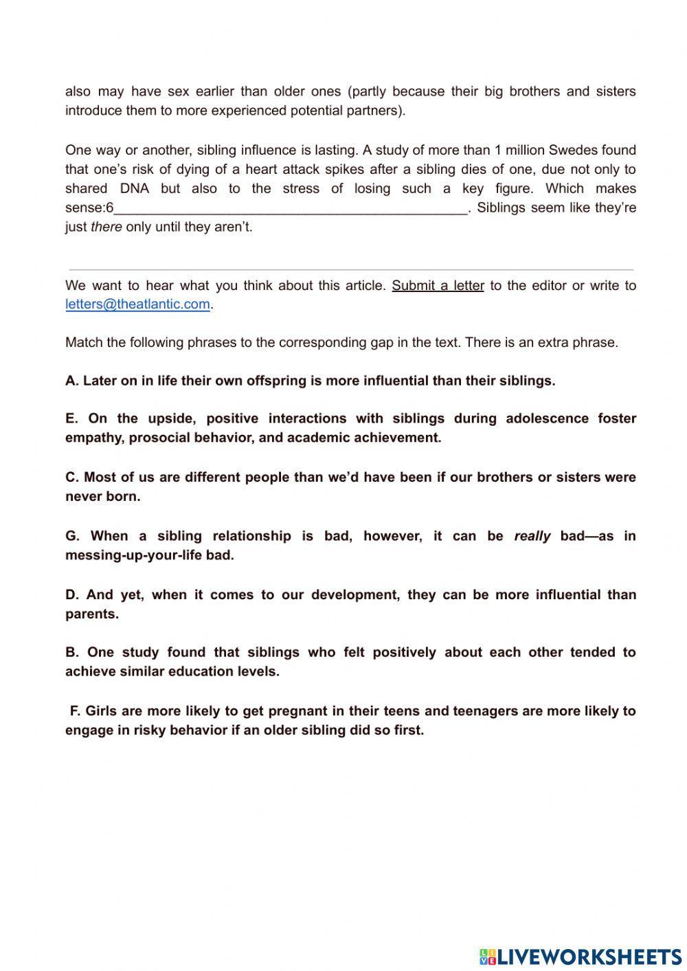 1424466 | The science of siblings Gapped Text