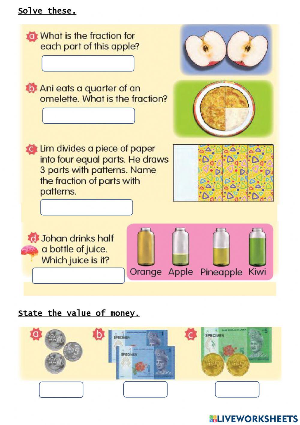 MATHEMATIC YEAR… | Free Interactive Worksheets | 6721478